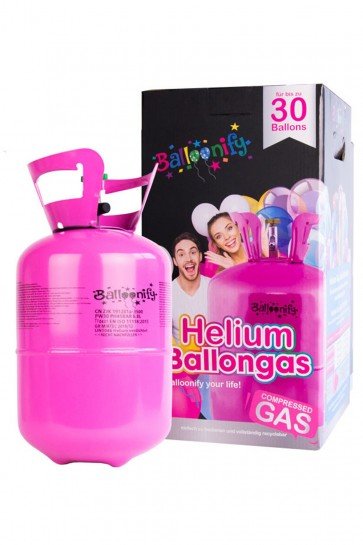 Helium (30 balloner) - Festartikler/pynt - Partyfabrikken.dk